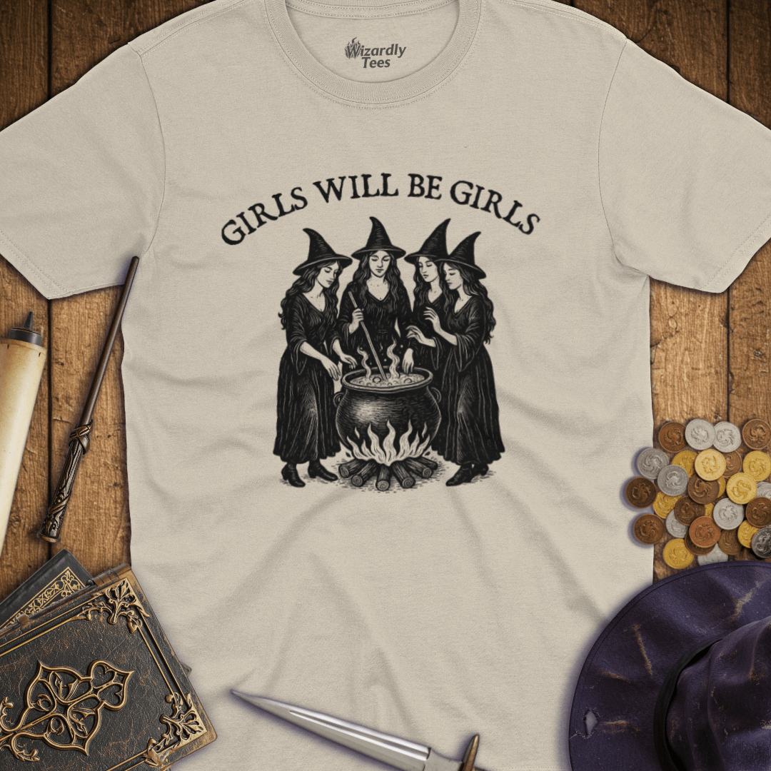 Girls Will Be Girls Cottage Core T-shirt – Wizardly Tees