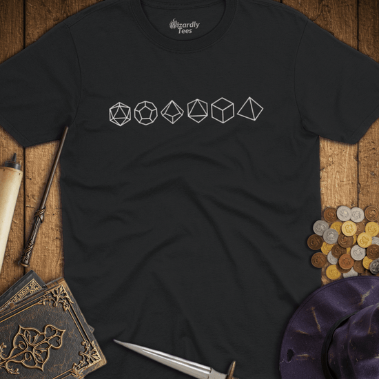 Dice Line T-Shirt – Wizardly Tees