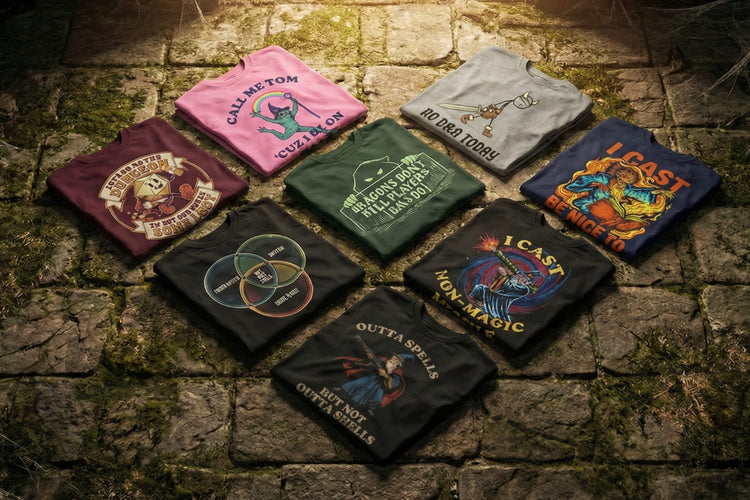 Outta Spells But Not Outta Shells T-Shirt – Wizardly Tees
